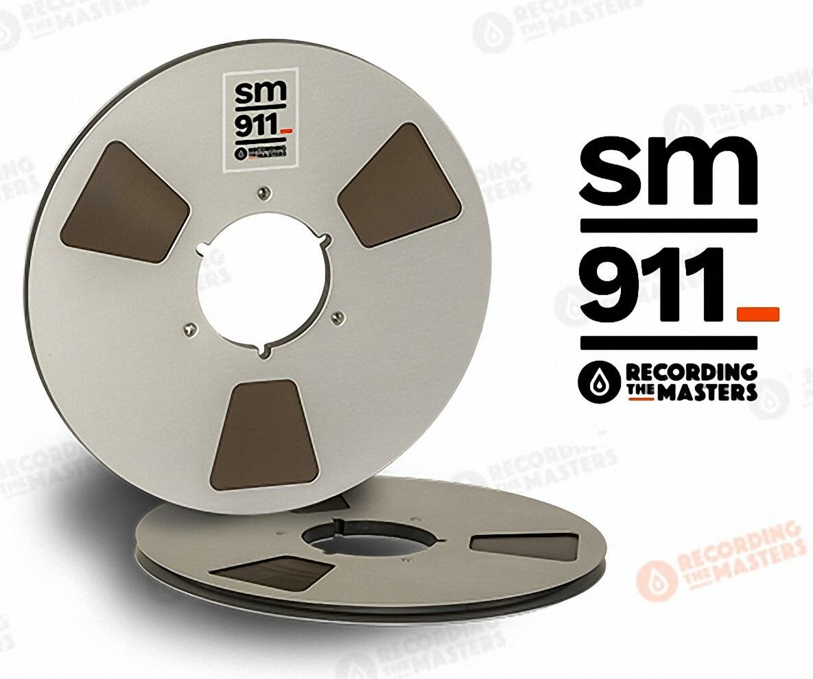 Магнитофонная лента RTM SM911 R34120 6.3 на металлической катушке NAB