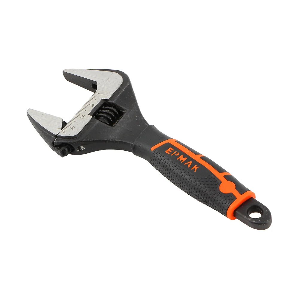 Разводной ключ ермак с удлиненными тонкими губками 150мм 655-085, работы с крепежом