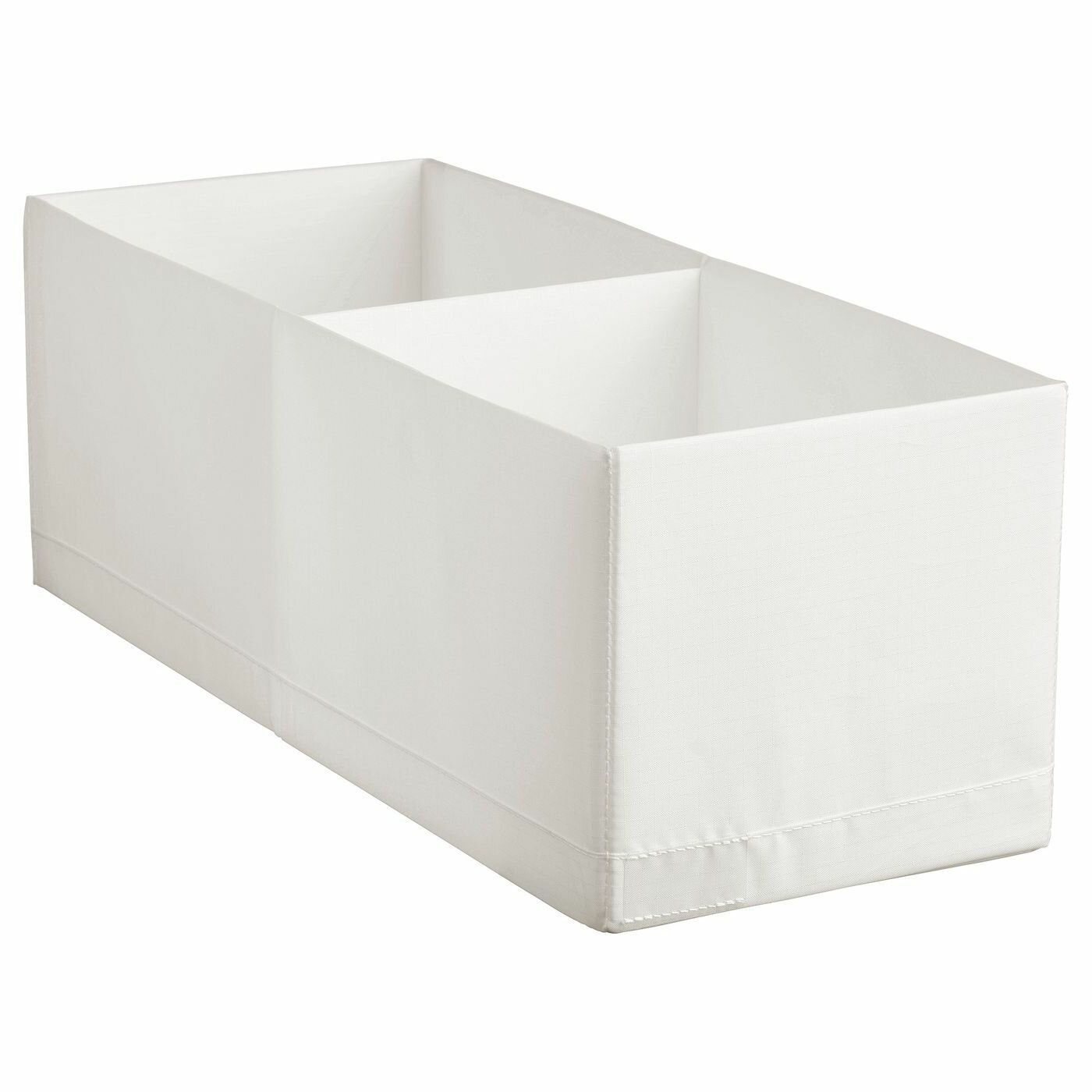 STUK Ящик с отделениями, белый, 20x51x18 см, IKEA
