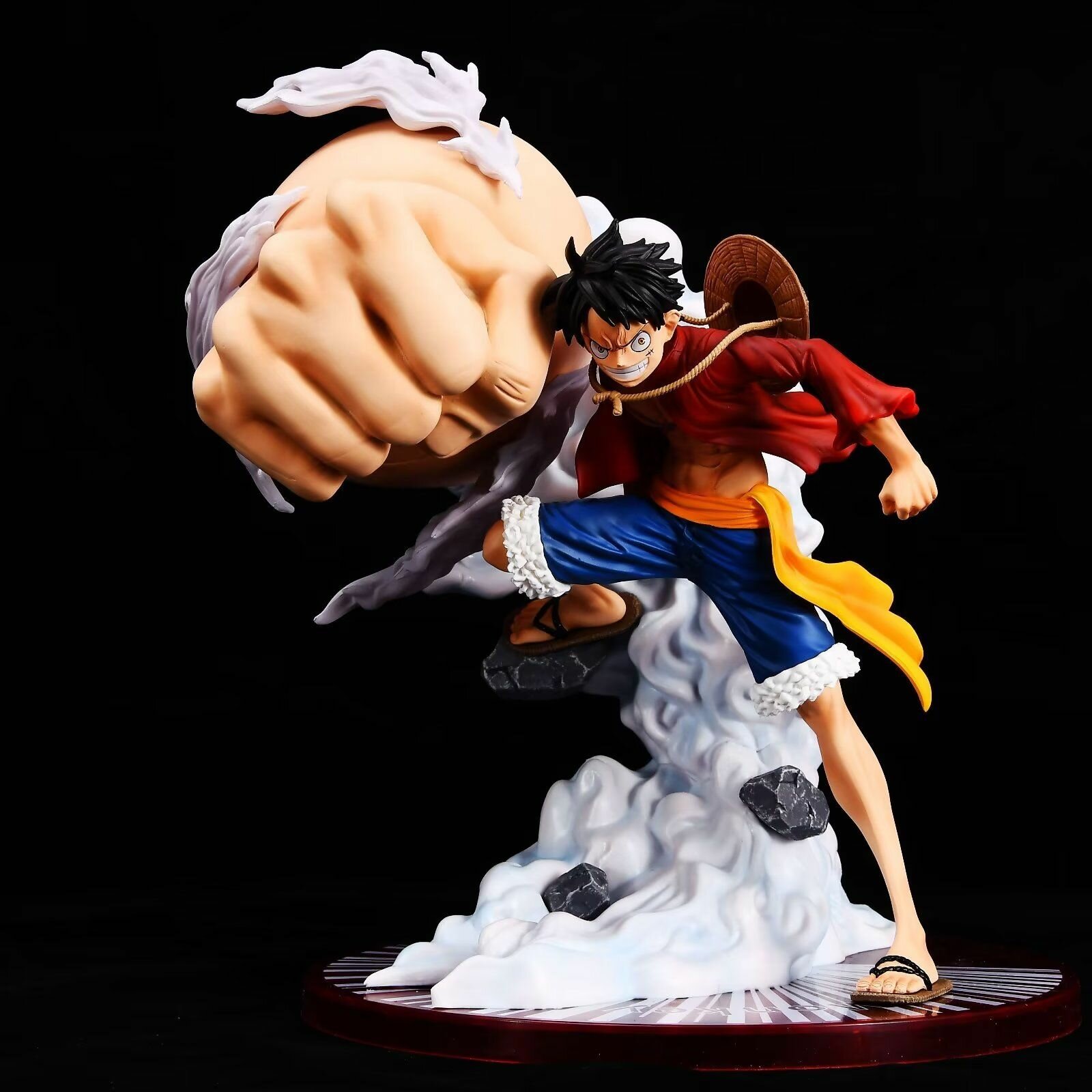 Аниме фигурка Ван-Пис/One Piece, Луффи, телесный цвет Большой кулак (25cm)