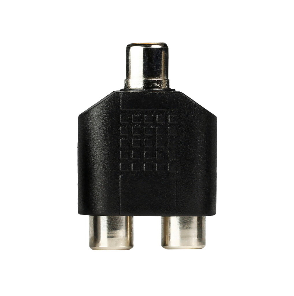 Адаптер-переходник 1хRCA (F) (гнездо)-2хRCA (F) (гнездо)