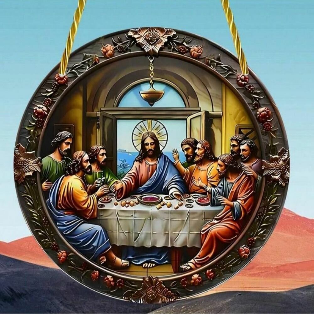 Декоративный акриловый кулон ловец света, ангел с белыми крыльями и золотыми завитками плоский 2D подвесной декор 15 см для окна, крыльца, спальни и рождественского украшения