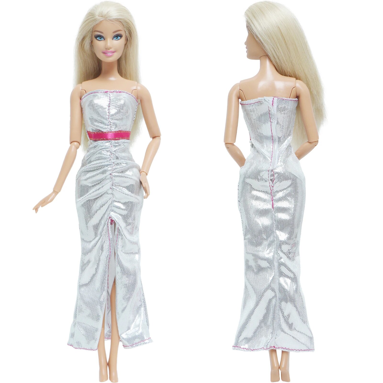 Платье для куклы Barbie, белое, 30 см