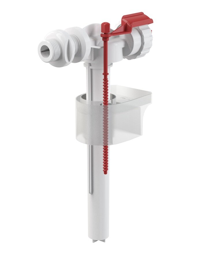 Сантех ALCA PLAST клапан впускной боковой 1/2 пластиковая резьба A150-1/2/ A15-1/2 ЛОТ 2 шт