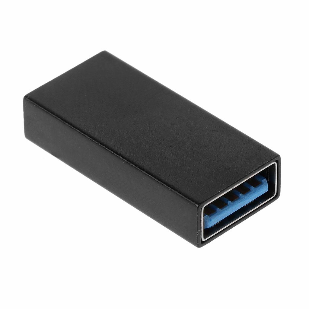 Переходник USB3.0 мама-мама , черный