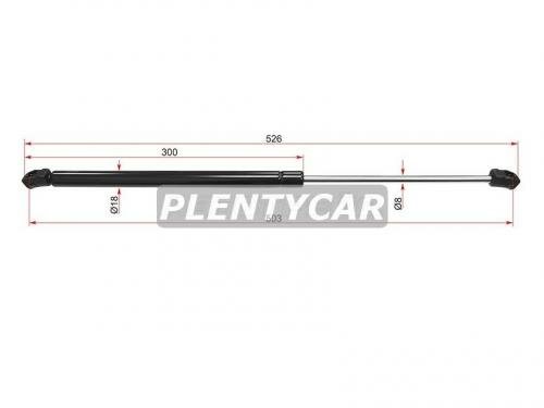 Амортизатор задней двери honda civic 00-05 35d Sat ST74820S6DE02