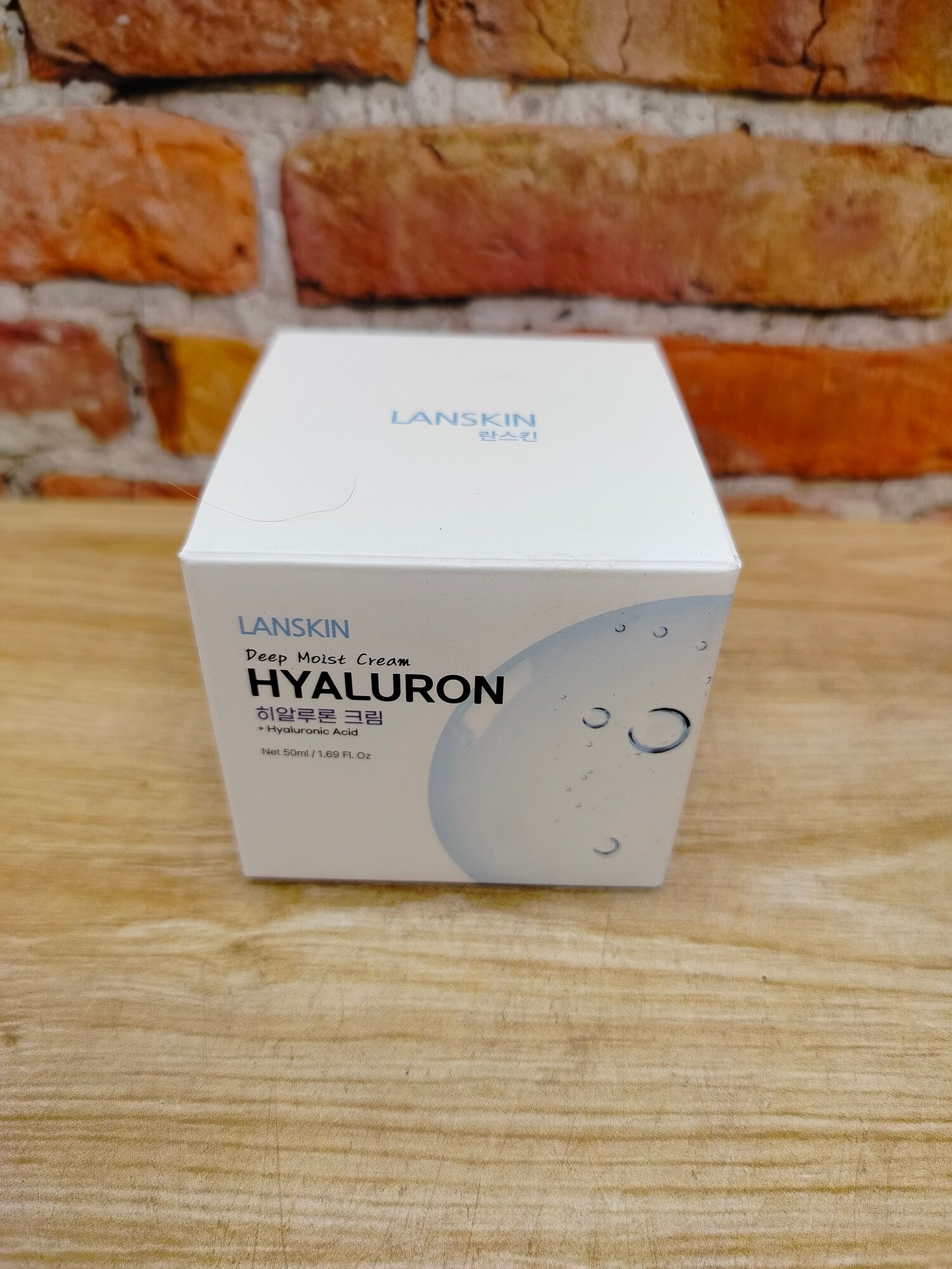 LanSkin Deep Moist Hyaluron Cream Глубоко увлажняющий крем для лица с гиалуроновой кислотой 50 мл