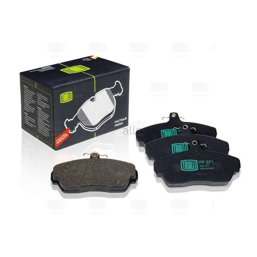TRIALLI PF 971 Колодки торм. для а/м ГАЗ 3302 диск. перед. TRIALLI PF 971