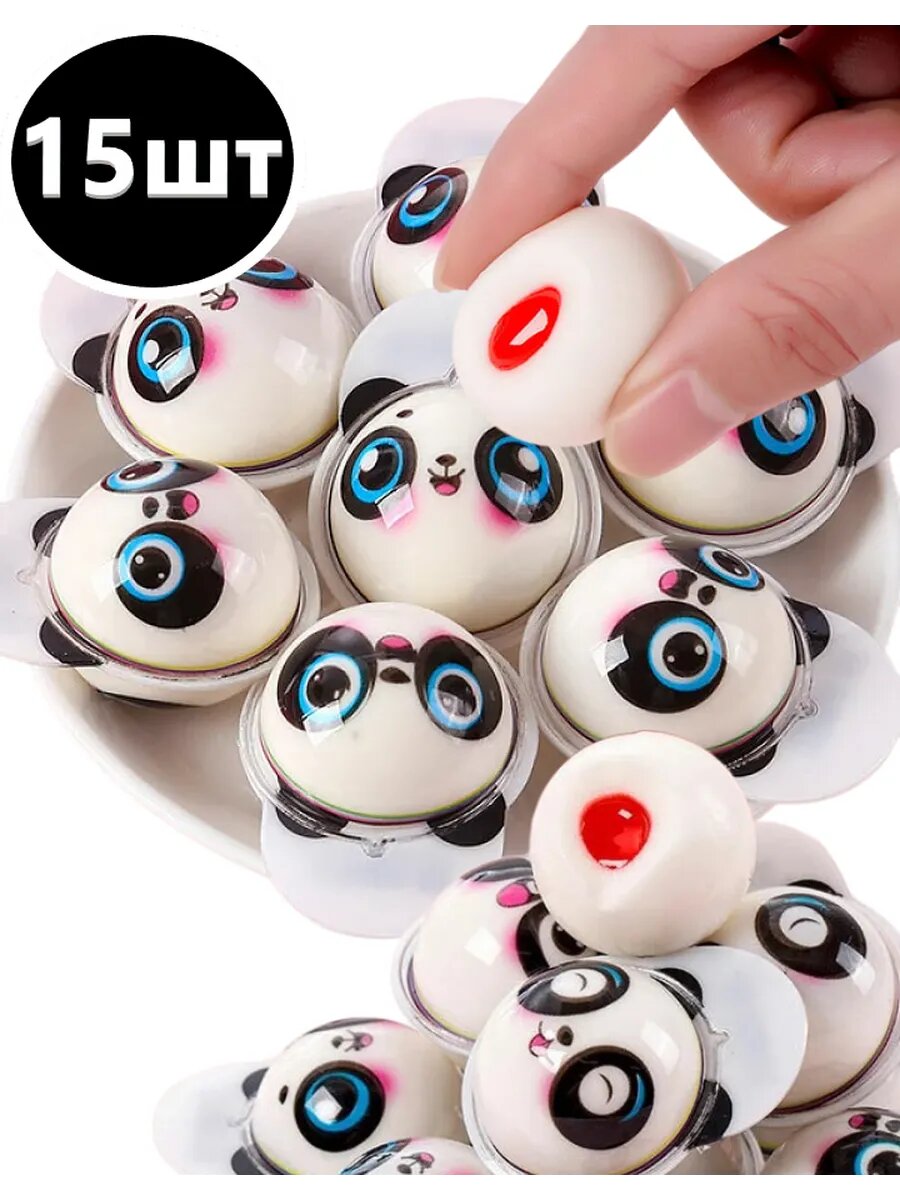 Мармелад Панда с фруктовым джемом 18 г * 15 шт