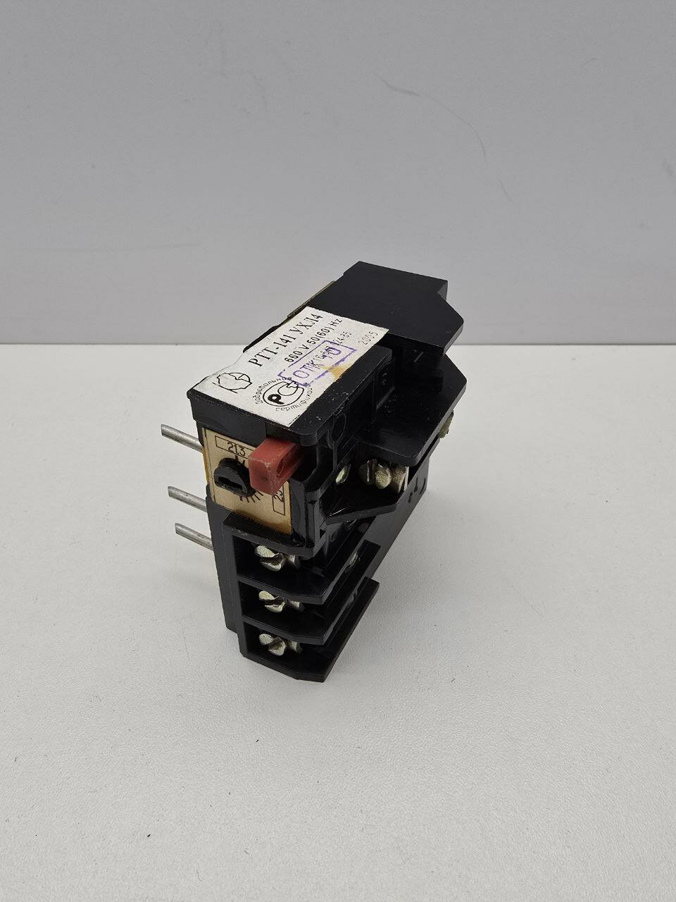 РТТ-141 УХЛ4 Кашин, 21,3-25А, Реле электротепловое токовое, 660V, 50-60Hz