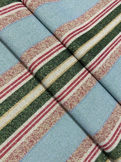 Ткань для мебели и штор "Мейфэр", цвет 3, гобелен, полоска, 280х100 см