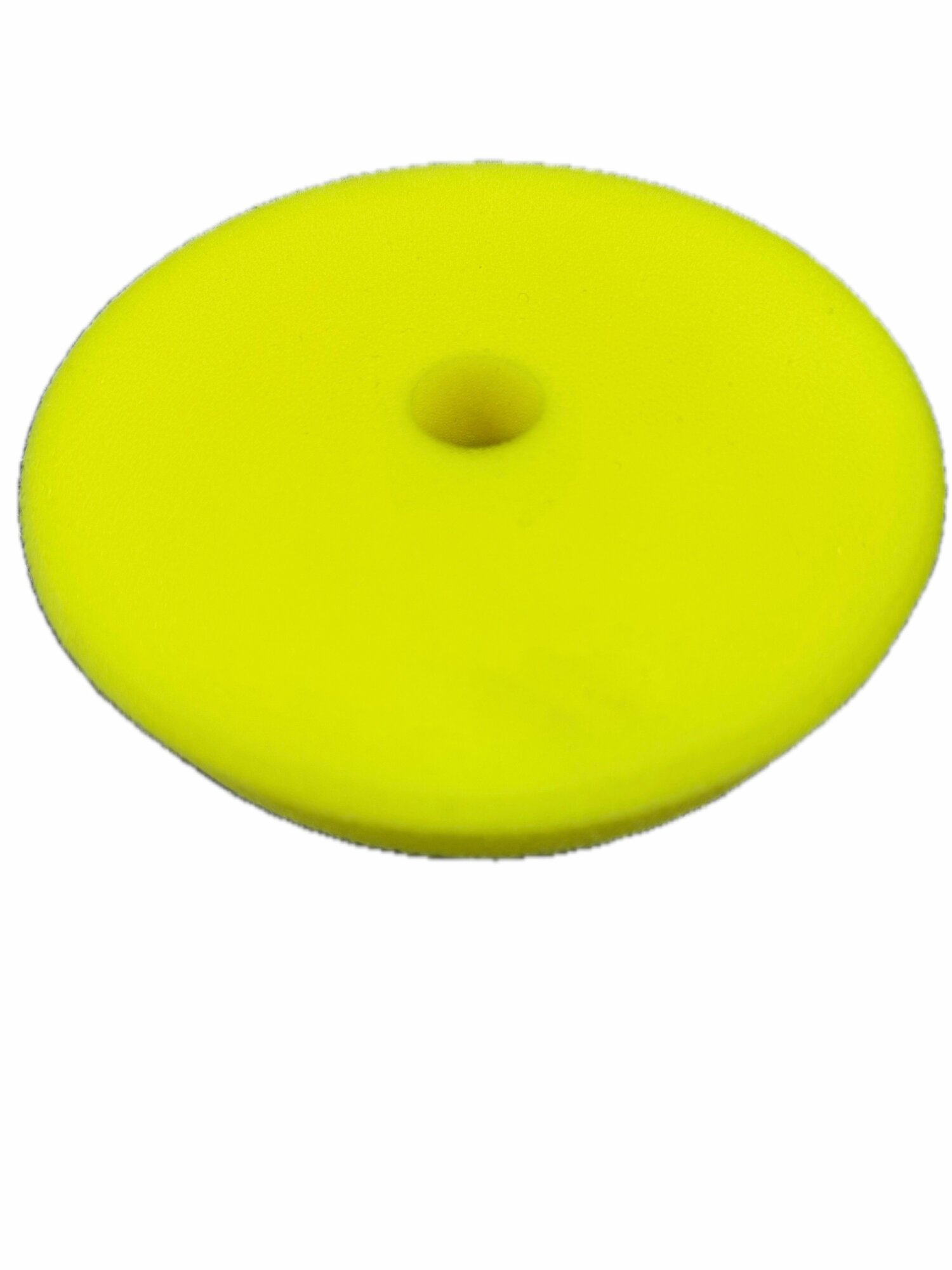 Полировальный круг, мягкий (антиголограммный), желтый поролон 125/25/140 мм, Ewocar