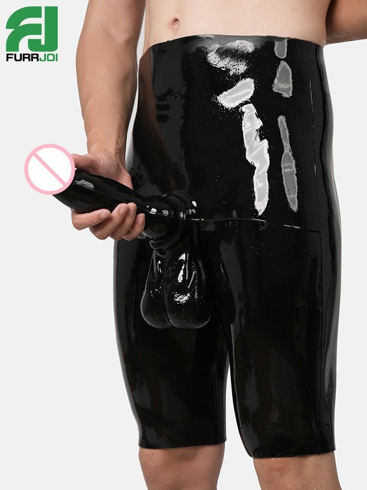 Furrjoi Силиконовые трусики с фаллоимитатором для собак - черное