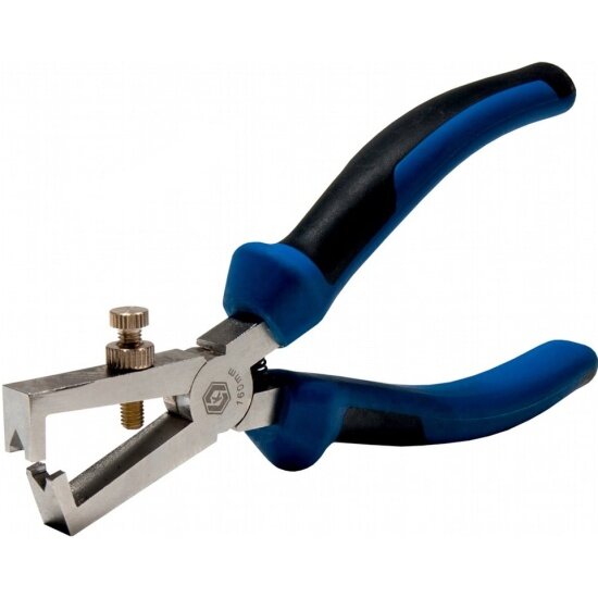 Клещи Кобальт для снятия изоляции 160 мм, подвес (647-246)