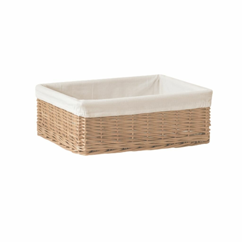 Каркас для настольных принадлежностей из ротанга, отделочный шкаф, плетеная корзина, корзина для хранения детских игрушек-маленькая