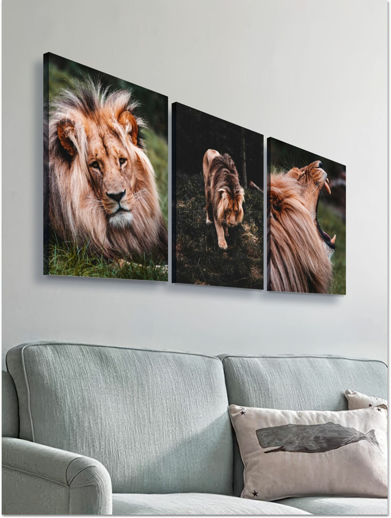 Картина Царская мощь модульная 50x70см 3шт.