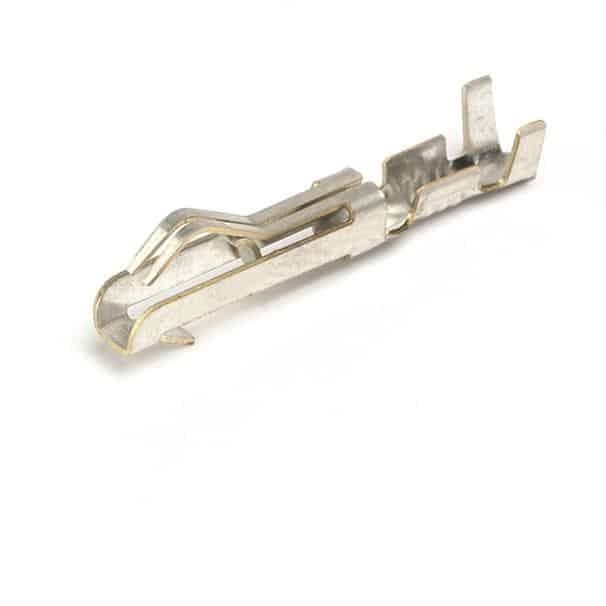 АХ-387 Контакт штыревой подключения к задним фонарям 2107-2115 под сечение 0,5- 1,0 кв. мм