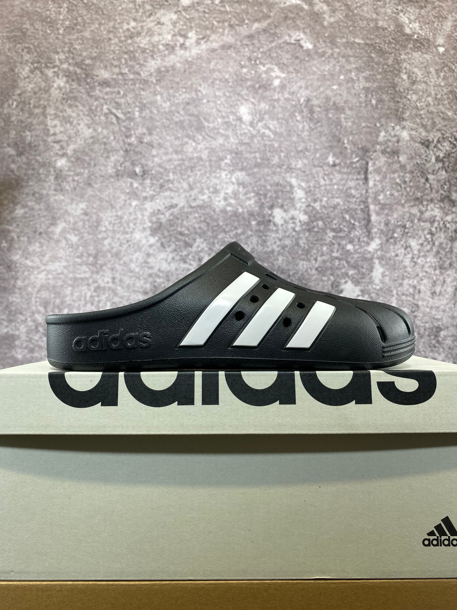 Сабо ADIDAS ADILETTE CLOGS BLACK