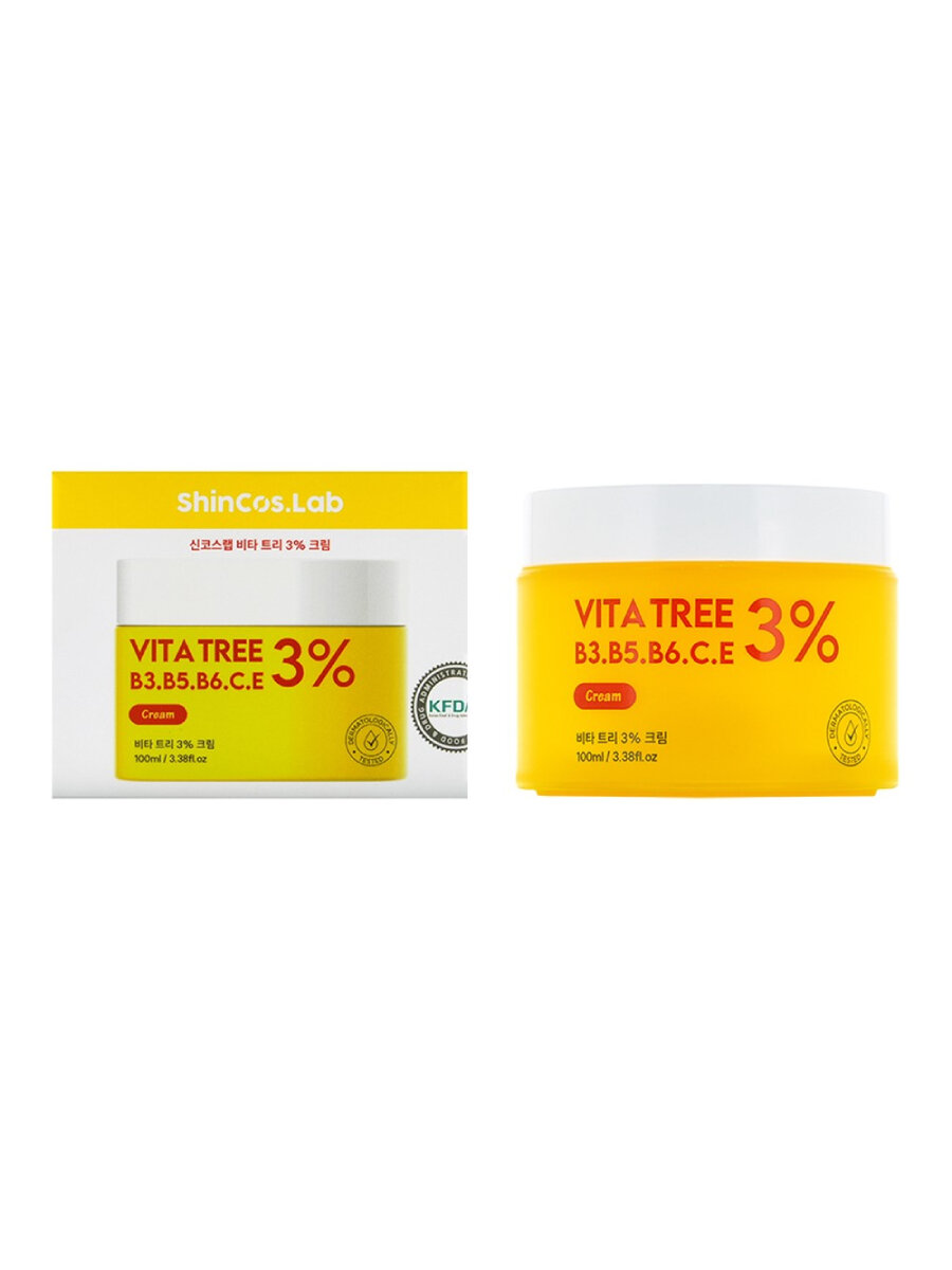Крем для лица SHINCOS.LAB с витаминами 100 мл