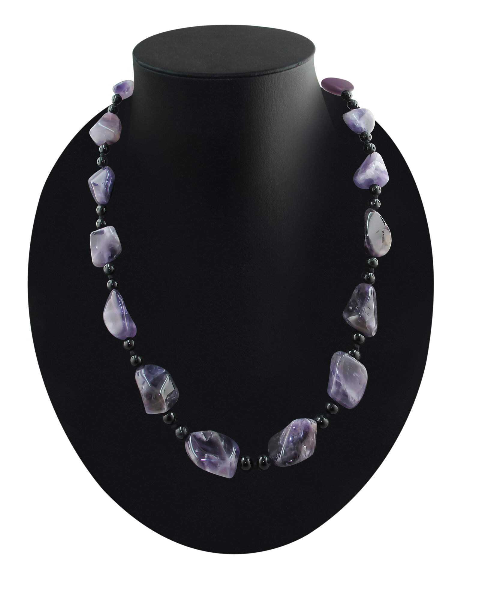 Колье, аметист