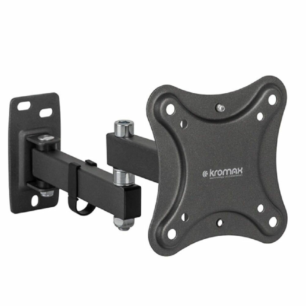 Kromax Крепеж CORBEL - 3 черный 10" - 32" макс.25кг настенный поворот и наклон