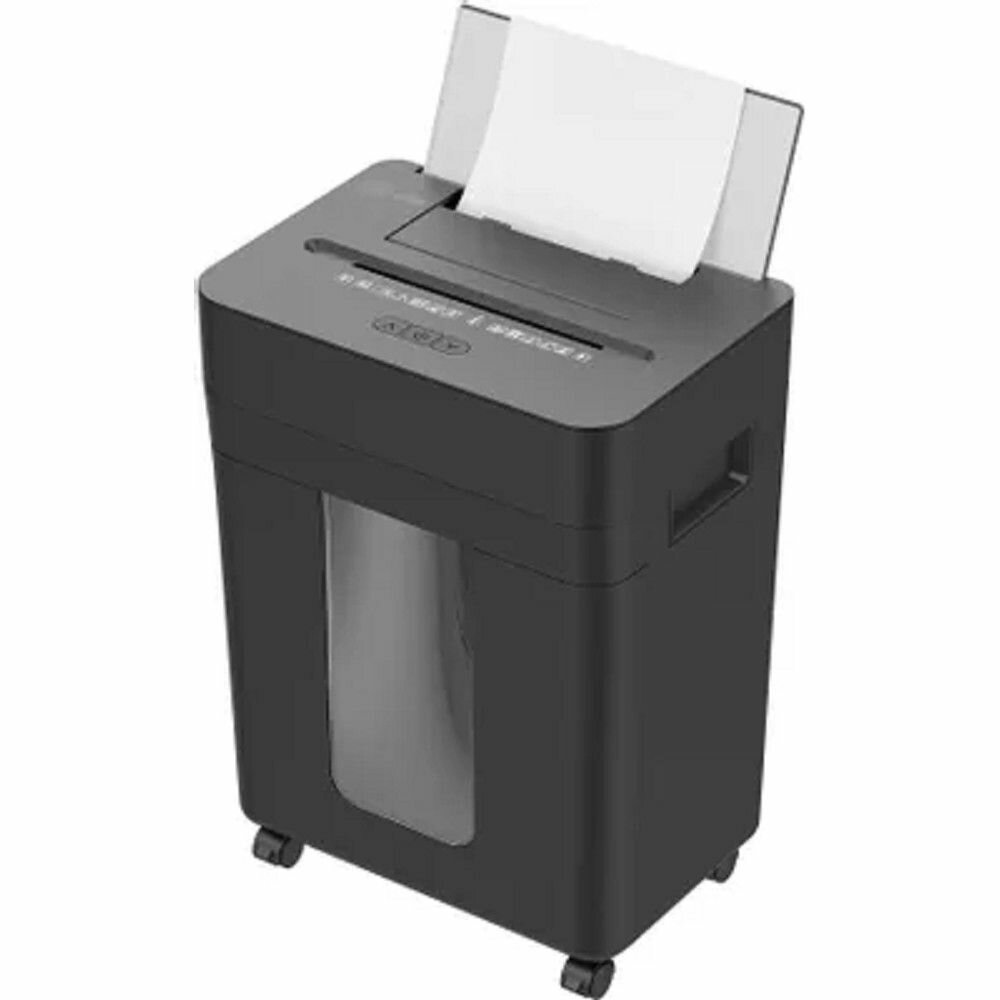 Cactus Шредер CS - SH - D8 черный с автоподачей секр. P - 4 фрагменты 150лист. 24лтр. скобы пл. карты