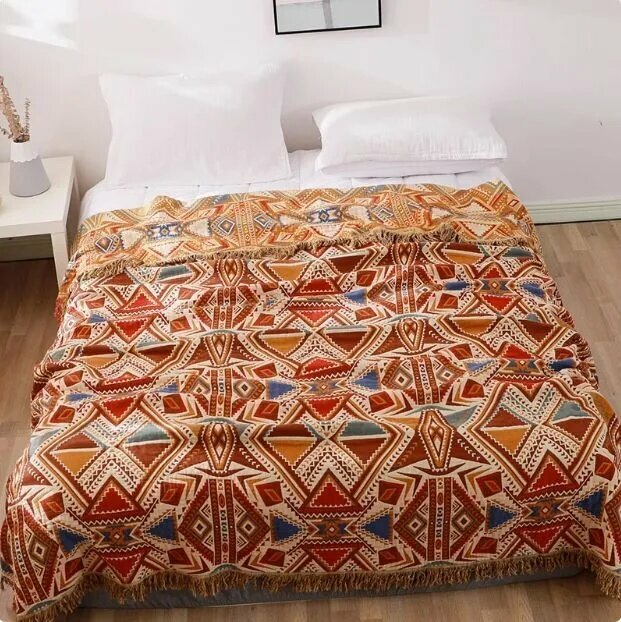 Плед homely , Хлопок, Муслин, 230 см х 200 см