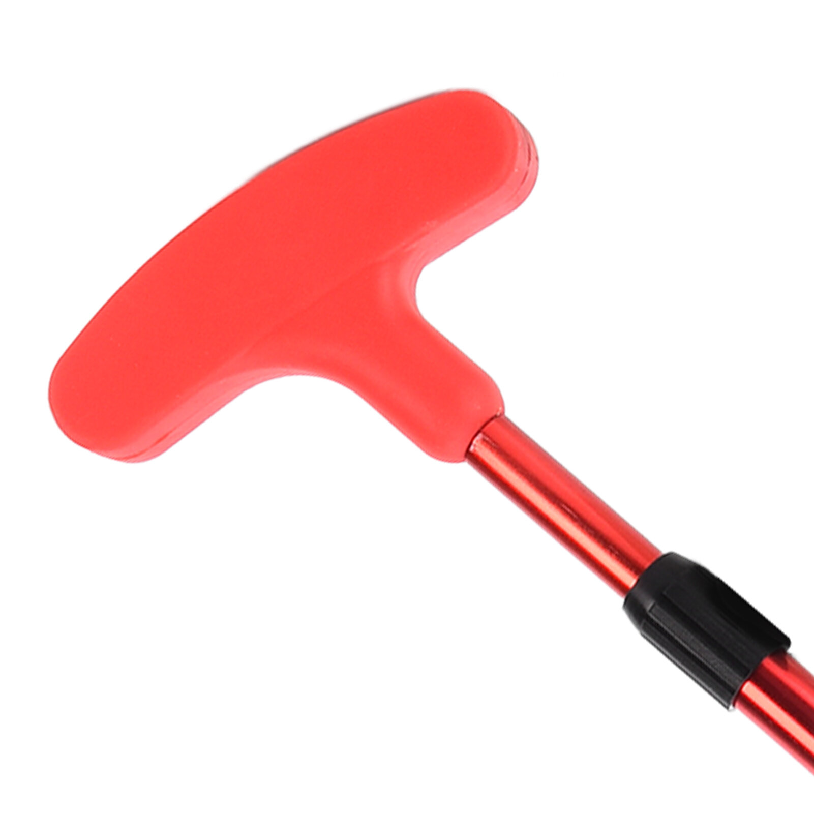 Клюшка для гольфа, 2 секции, выдвижная, регулируемая, тренировочные клюшки для гольфа, тренировочное оборудование для детей, взрослых, красный