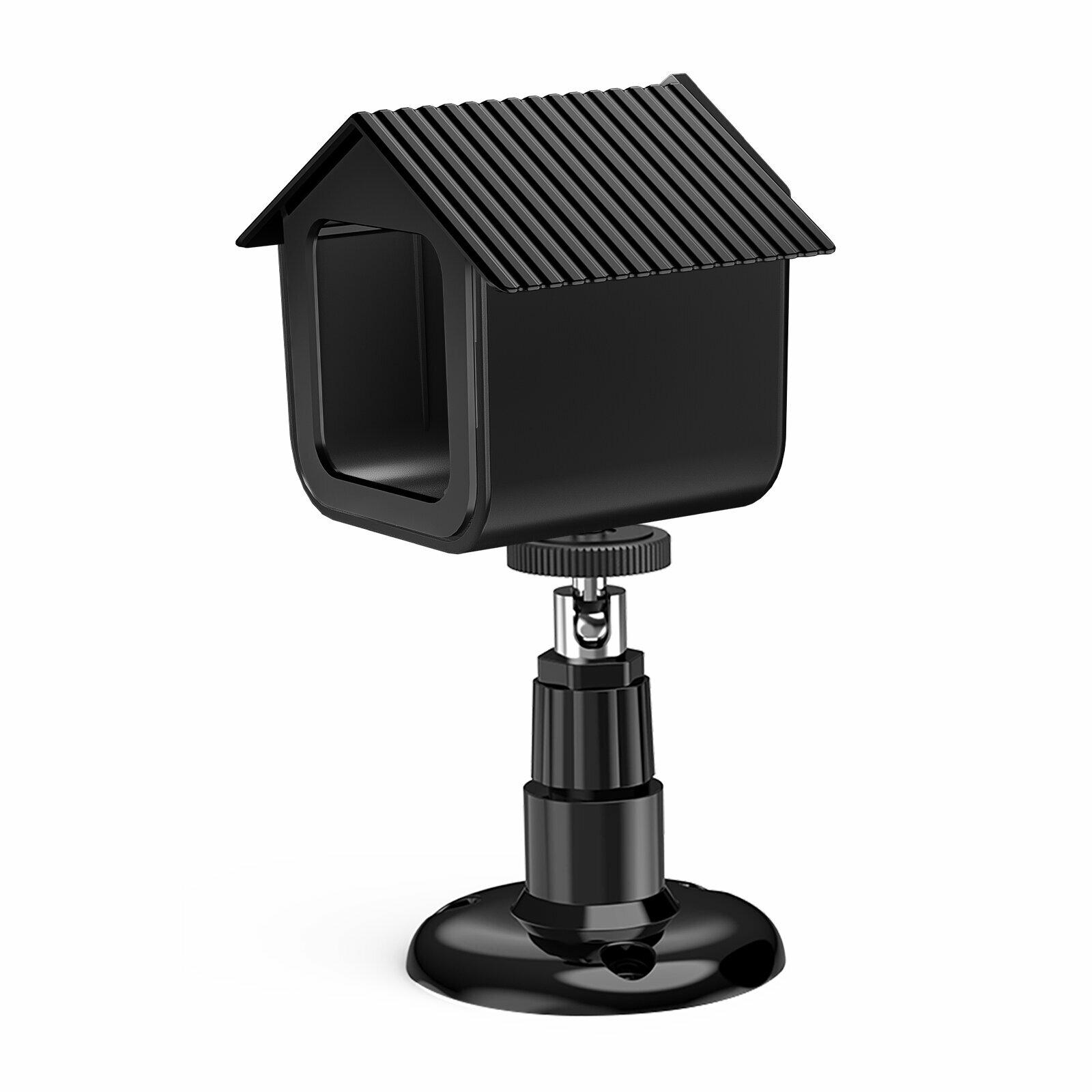 Крепление на стену Защитная оболочка Совместима с Wyze Cam V3 Влагозащищенное 360 градусов Регулируемое Монтажное крышко Для помещений/Уличное (1-Pack, Черный)