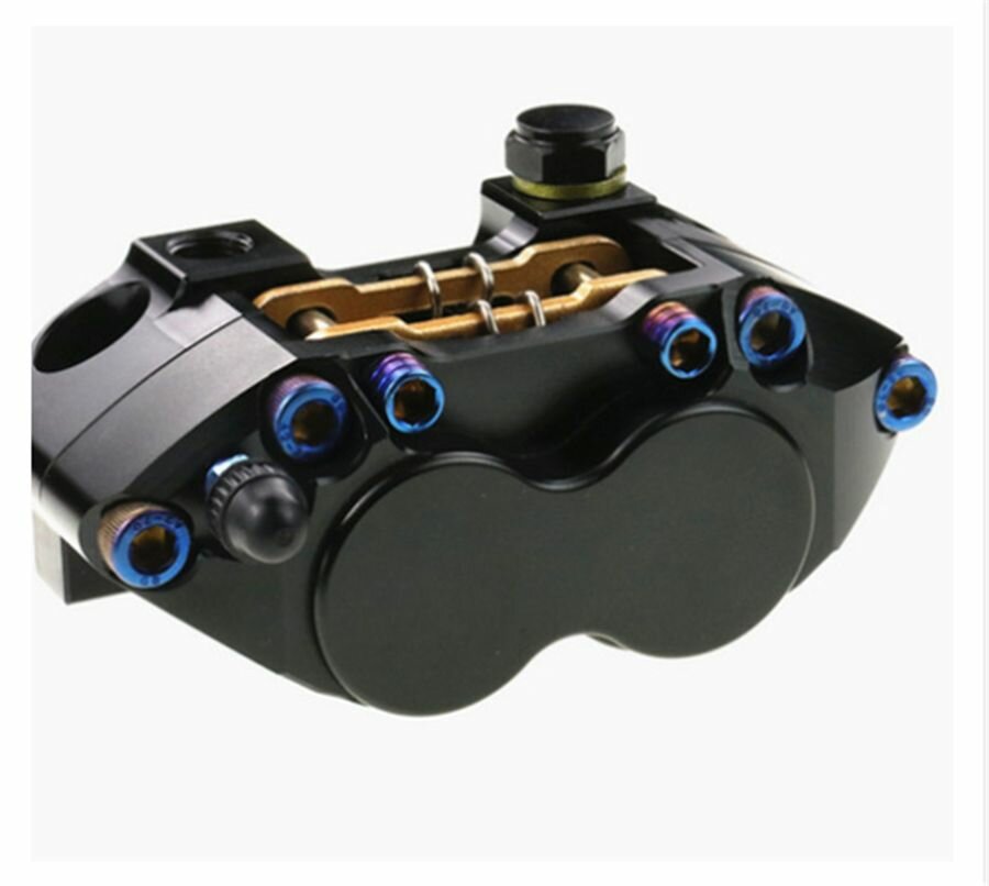 Тормозной Суппорт Мотоцикла Из Алюминиевого Сплава, Тормозной Насос 82 мм, Монтажный 4-Поршневой Радиальный