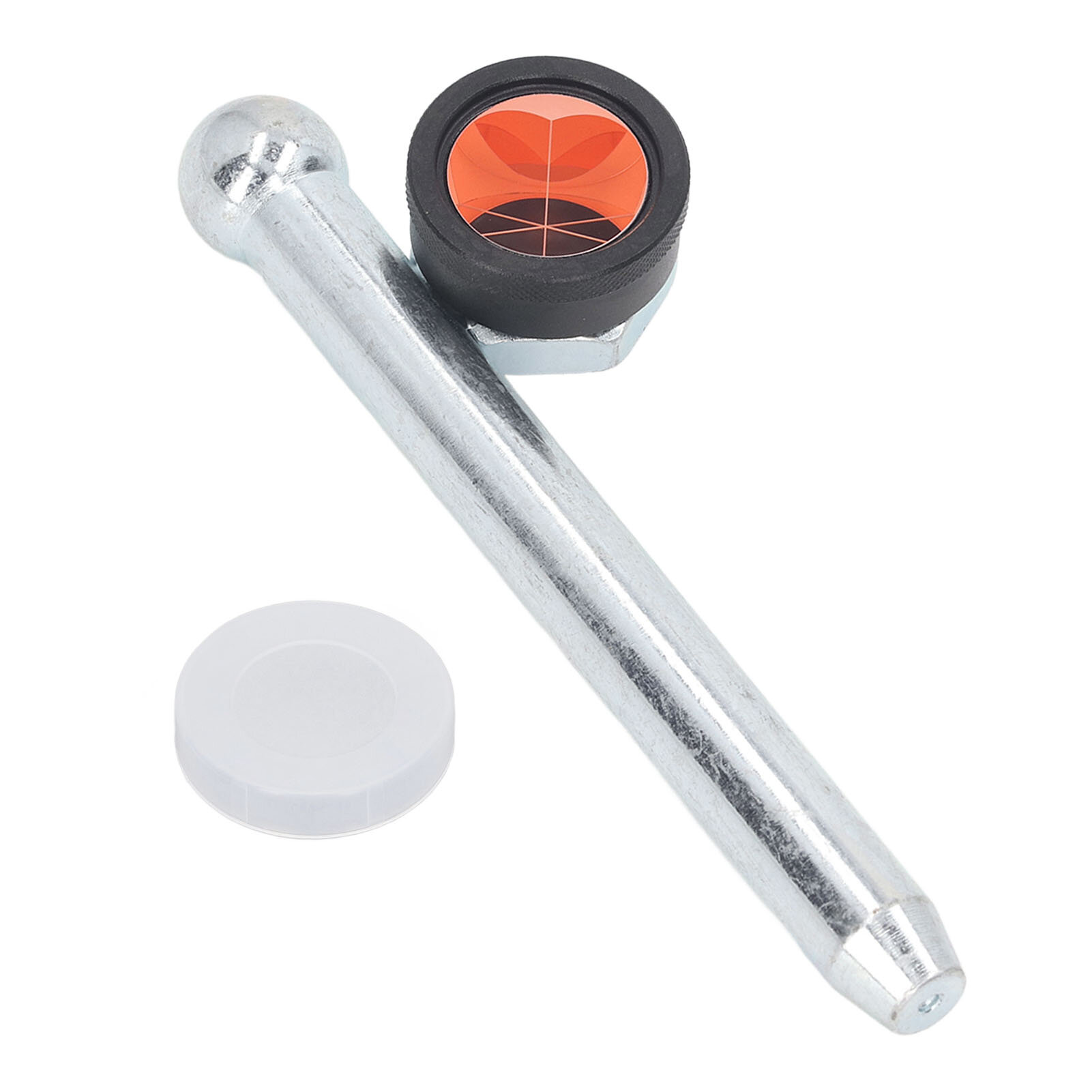 Призма тахеометра с 16-сантиметровой стойкой, призматическая оптическая стеклянная призма, геодезический инструмент для крутых склонов железнодорожных туннелей шахт