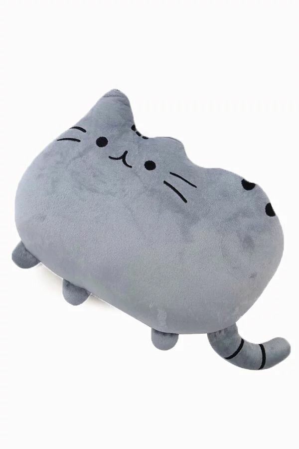 Игрушка Подушка Серый Кот Пушин 40*30 см большой / Pusheen Cat