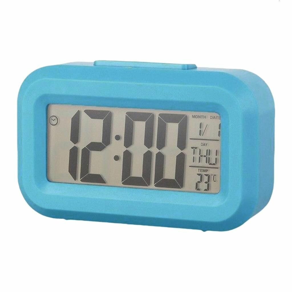 Многофункциональные LED часы с будильником и термометром