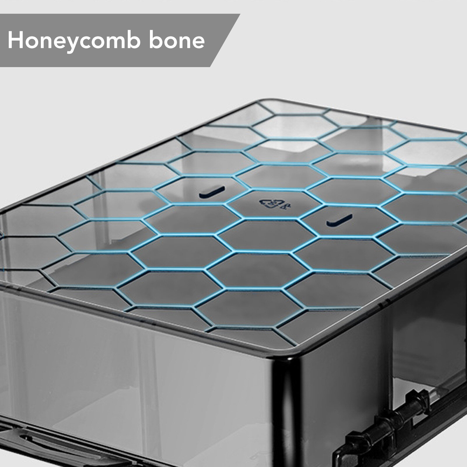 Коробка с несколькими отделениями, съемный разделитель, прозрачный пластик, 18 сеток, ящик для хранения оборудования для маленьких ювелирных изделий