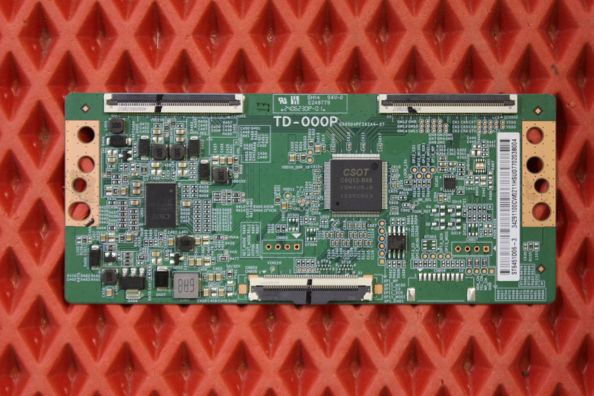 Модуль (T-CON) TD-000P для телевизора HAIER 65 SMART TV S2-LIC03 в надёжной упаковке