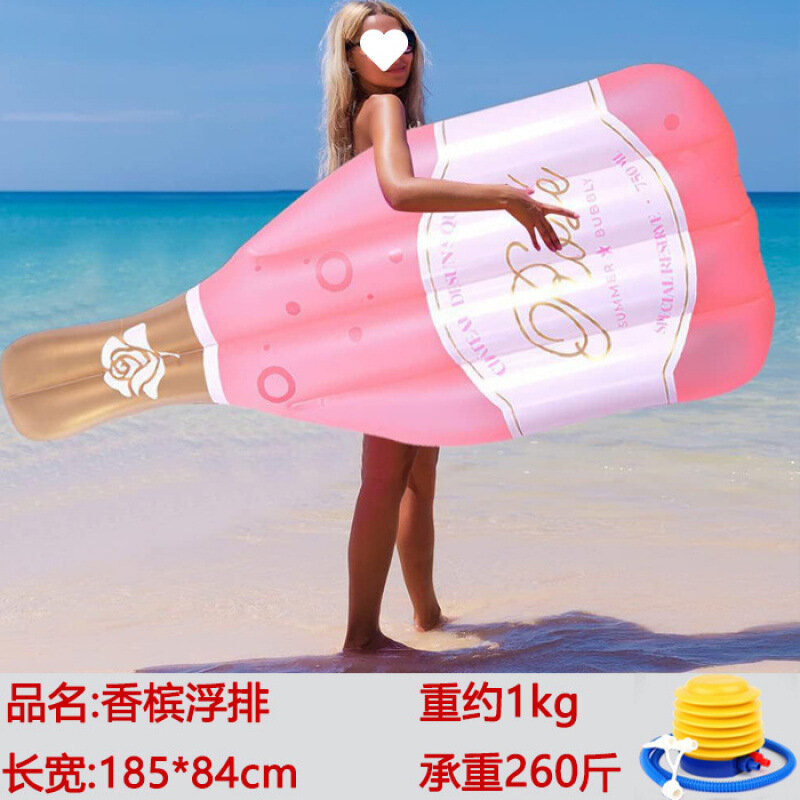 Надувной водный плот в форме арбуза, ананаса, радужной пиццы, кактуса, плавающая кровать, плавательный круг, плавающая воздушная подушка-игрушка.