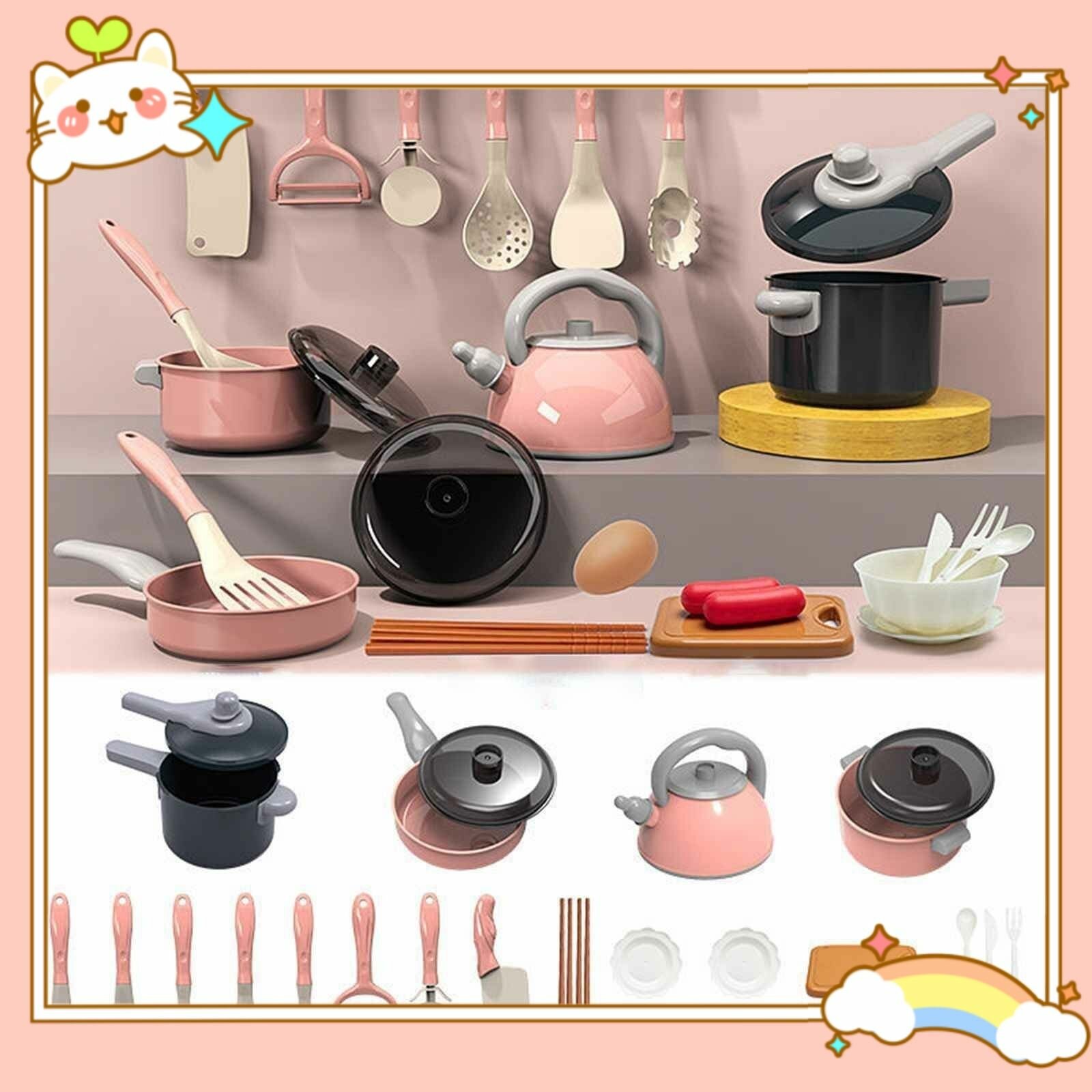 Набор игрушек для кухни в детском игровом домике11