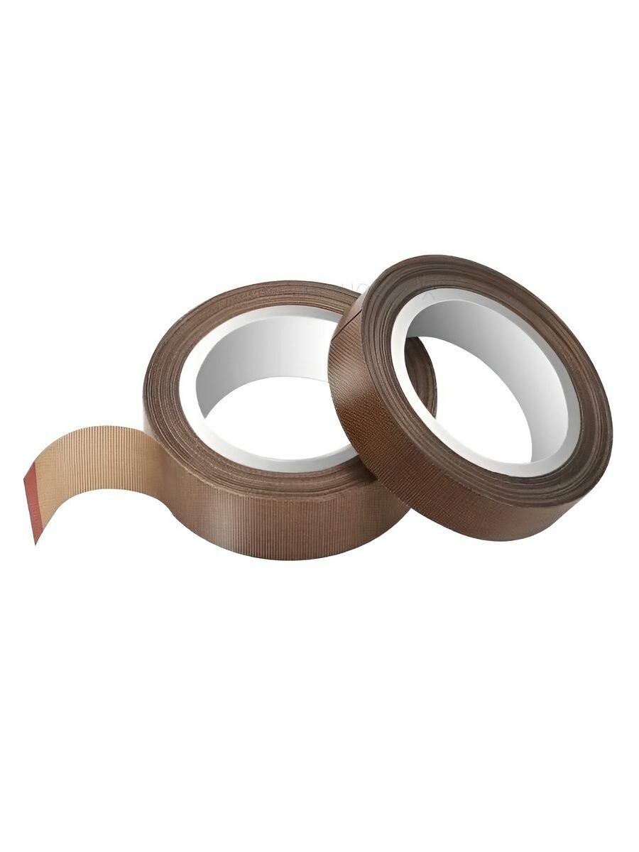 Скотч тефлоновый армированный 0,08х20 мм, длина 30 м