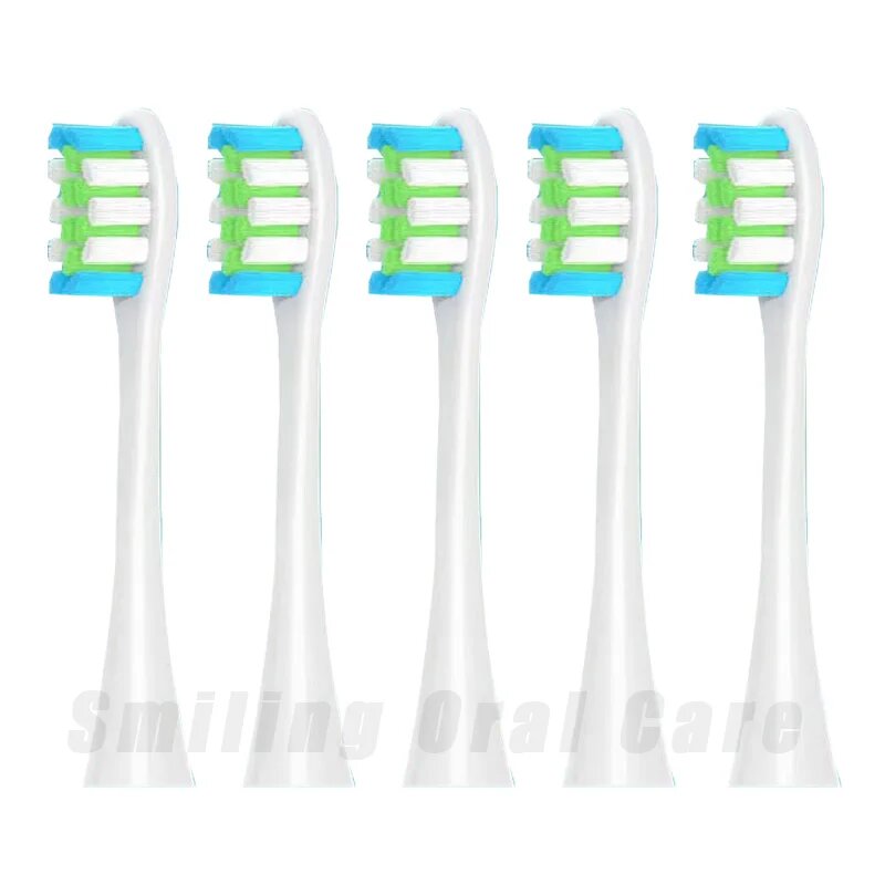 5шт. Сменная головка для Oclean, белая