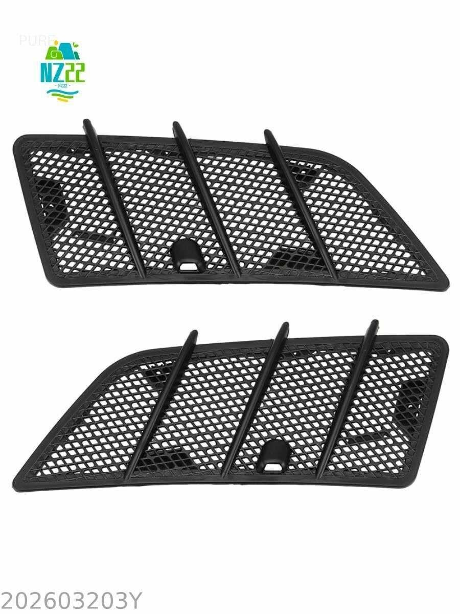 (Q T S U) 2 шт. автомобильный передний капот, вентиляционная решетка, крышка воздухозаборника, воздухозаборники совместим с W164 ML / Class 2008-2011