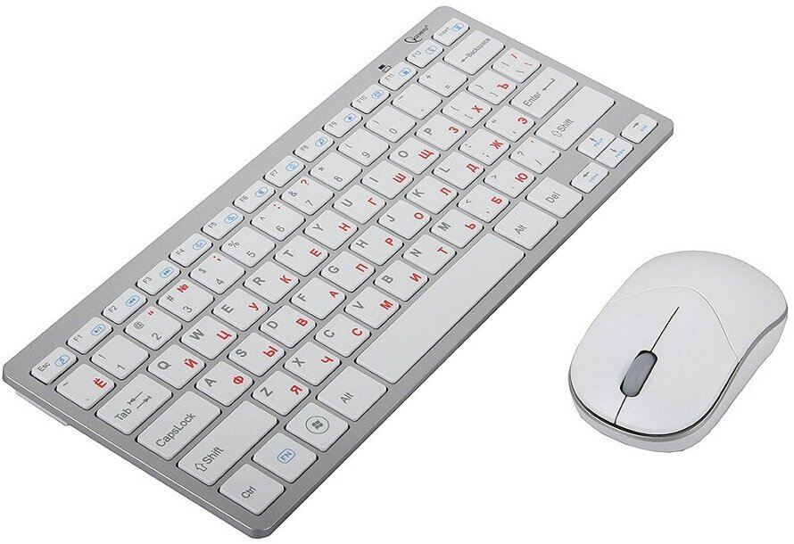 Клавиатура + мышь Gembird KBS-7001 White USB