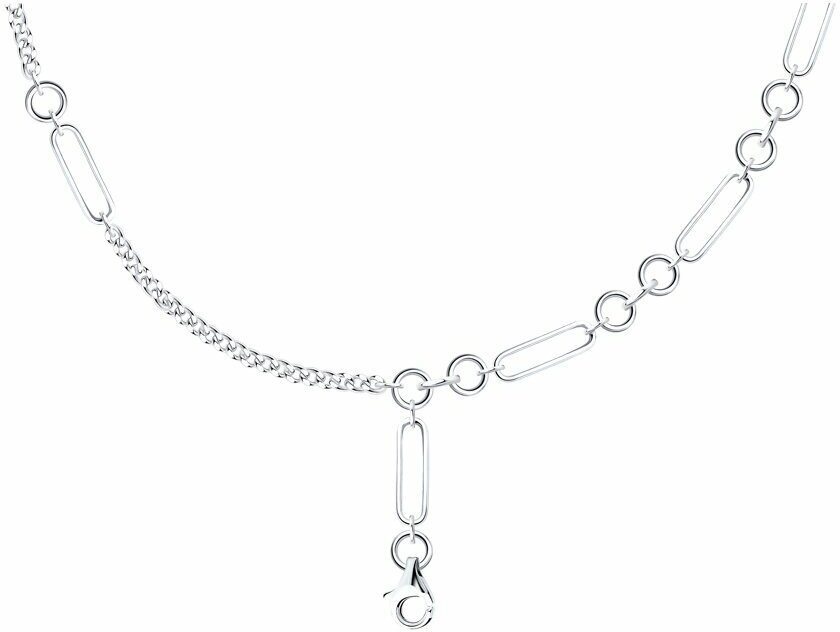 Колье, серебро, 925 проба, родирование