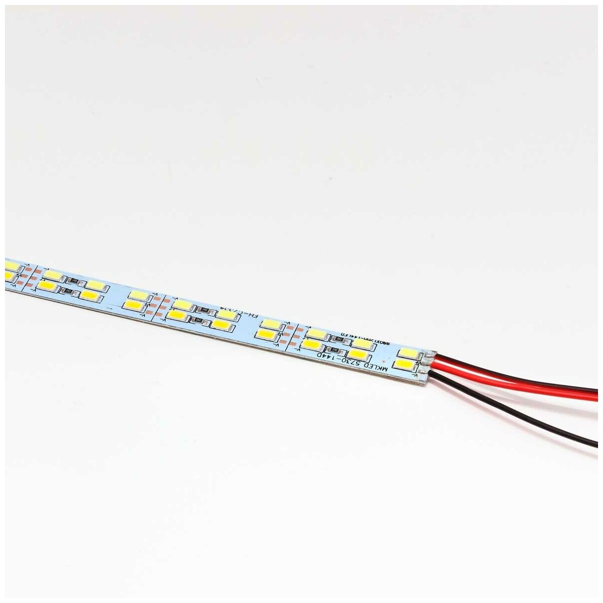 Светодиодная линейка 5730, 144 led, G104 (12V, 2х36W, mix, для ювелирных витрин)