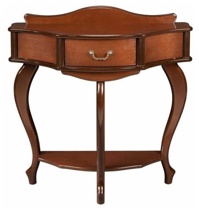 Стол-консоль Джульетта Вис Red Black светлое дерево, дерево, оригинальная столешница, ножки