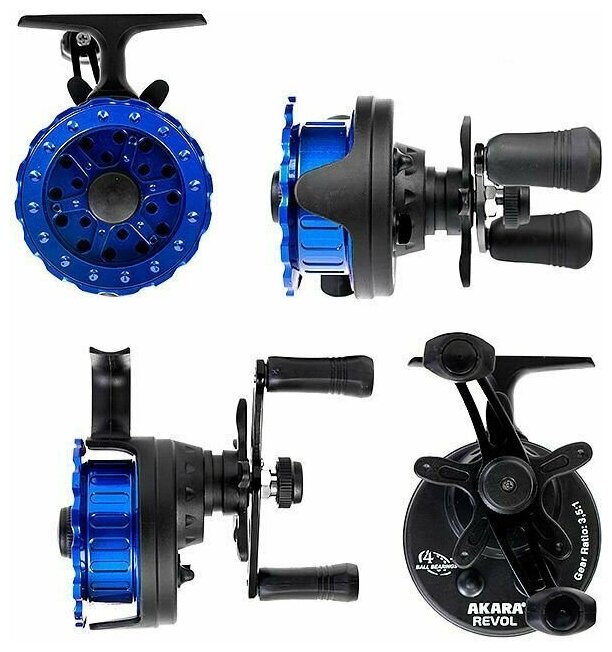 Катушка зимняя Akara Revol 4+1 bb L