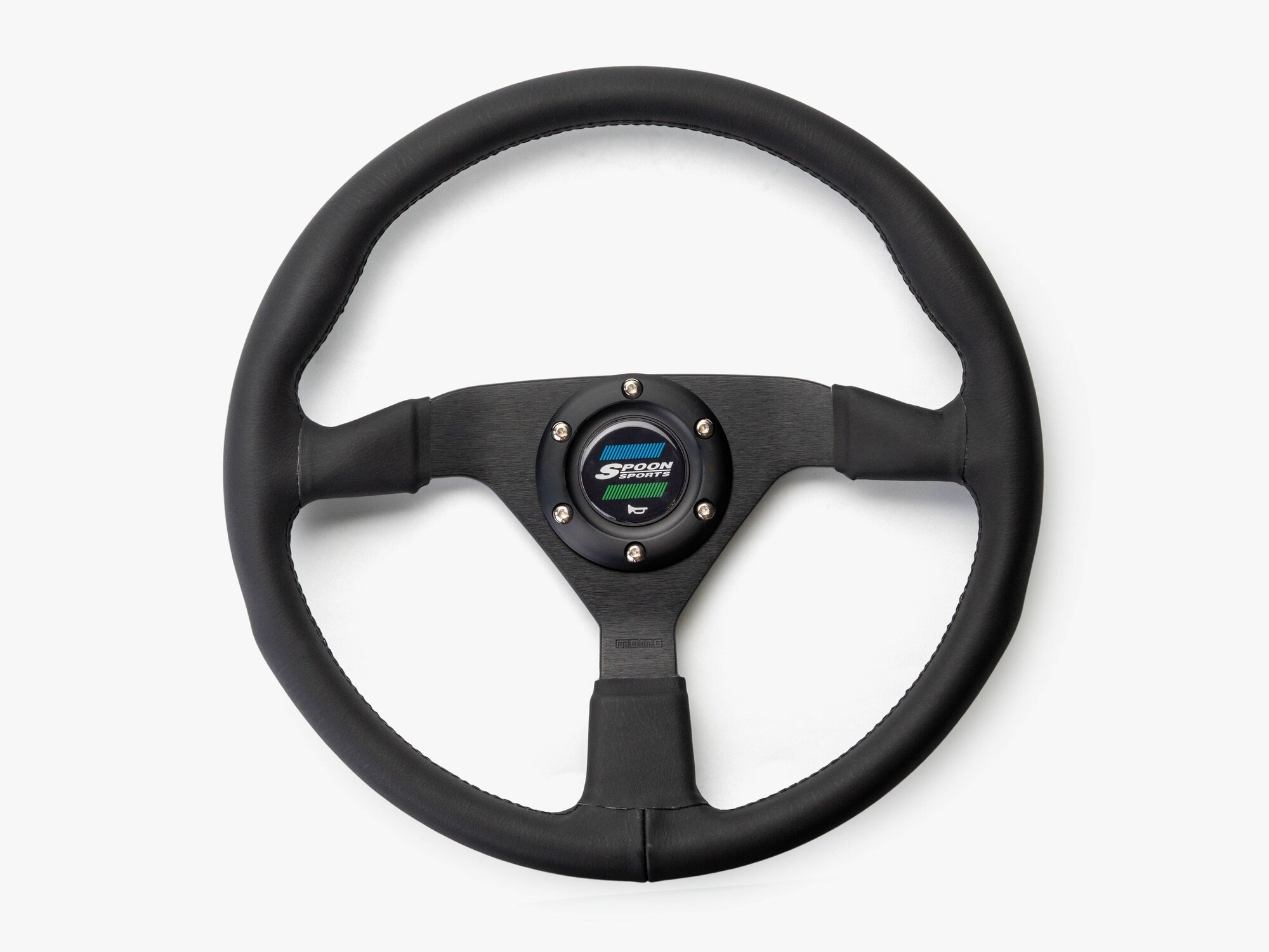 Спортивный руль Momo из натуральной кожи