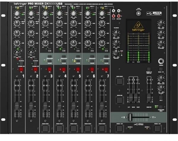 Behringer DX2000USB DJ-микшер со встроенным USB интерфейсом