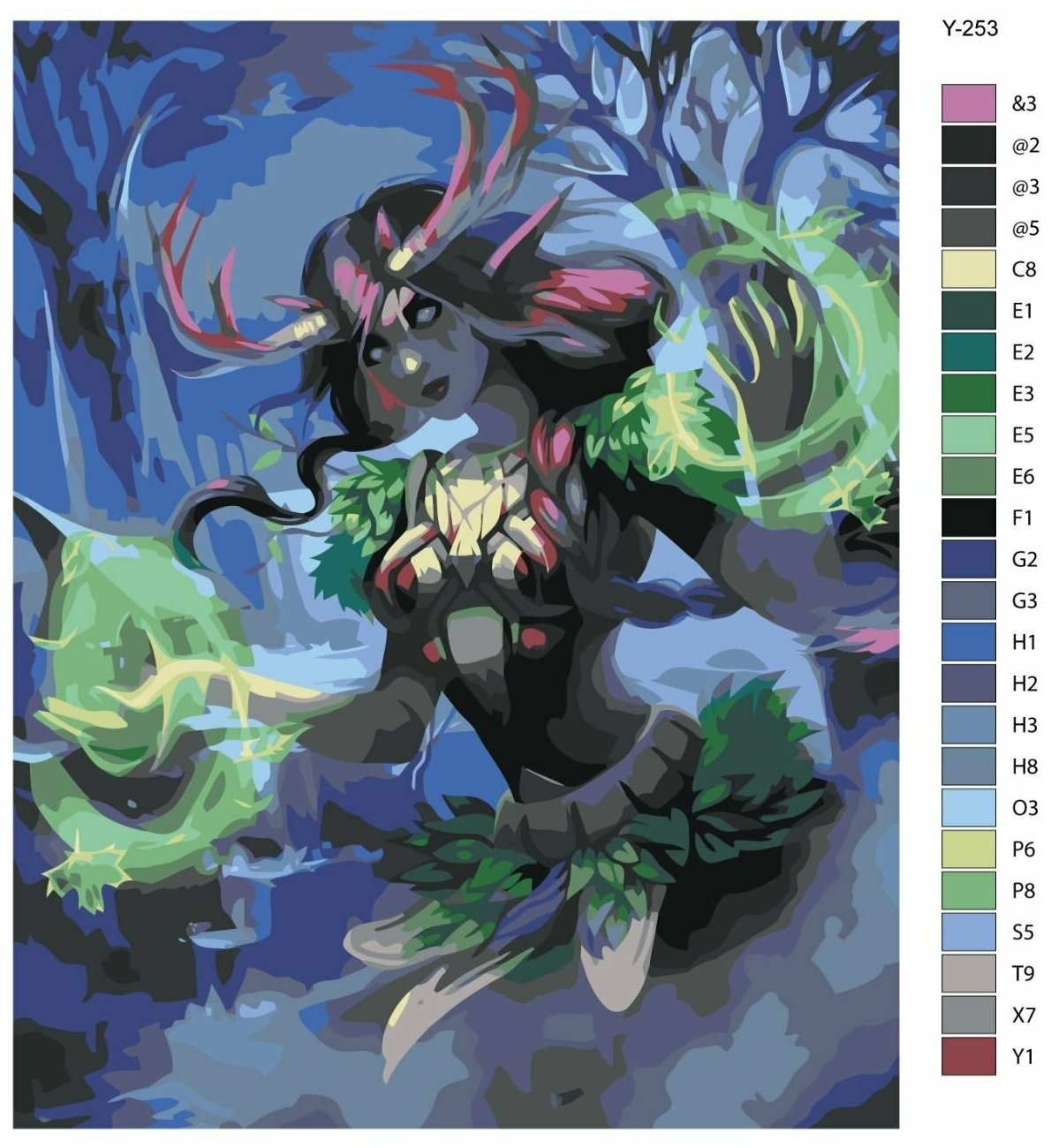 Картина по номерам Y-253 "Игра World of Warcraft" 40х50