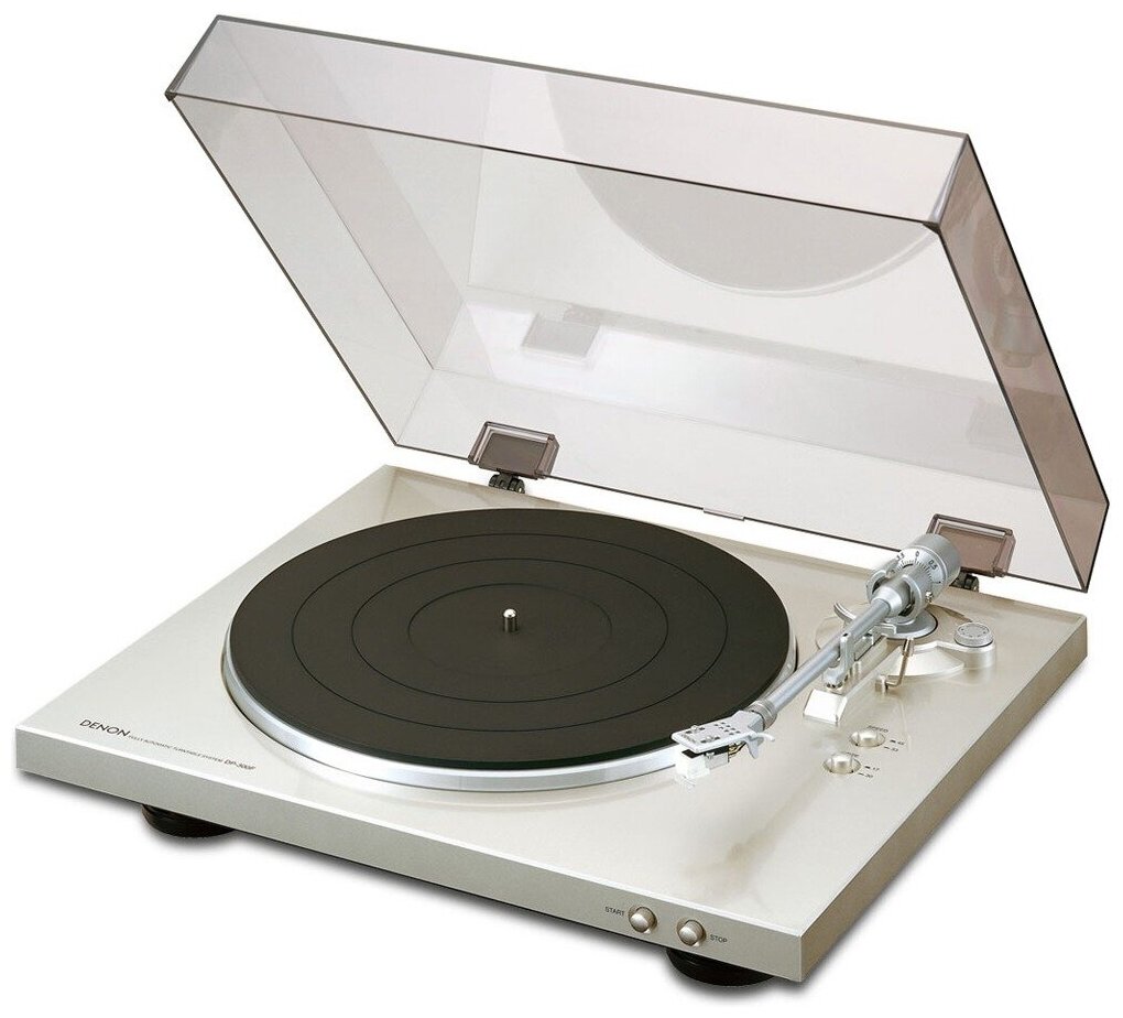 Проигрыватель винила Denon DP-300F Silver