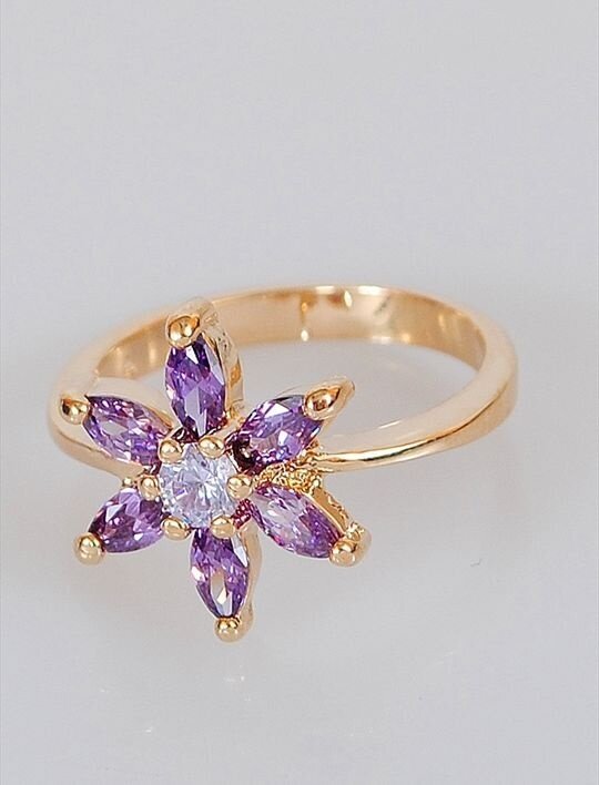 Кольцо, аметист